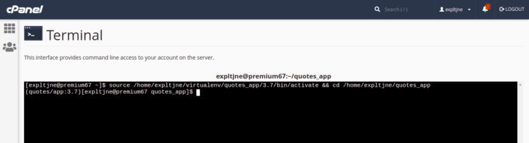 Deploy Django On Shared Hosting Python Fusion